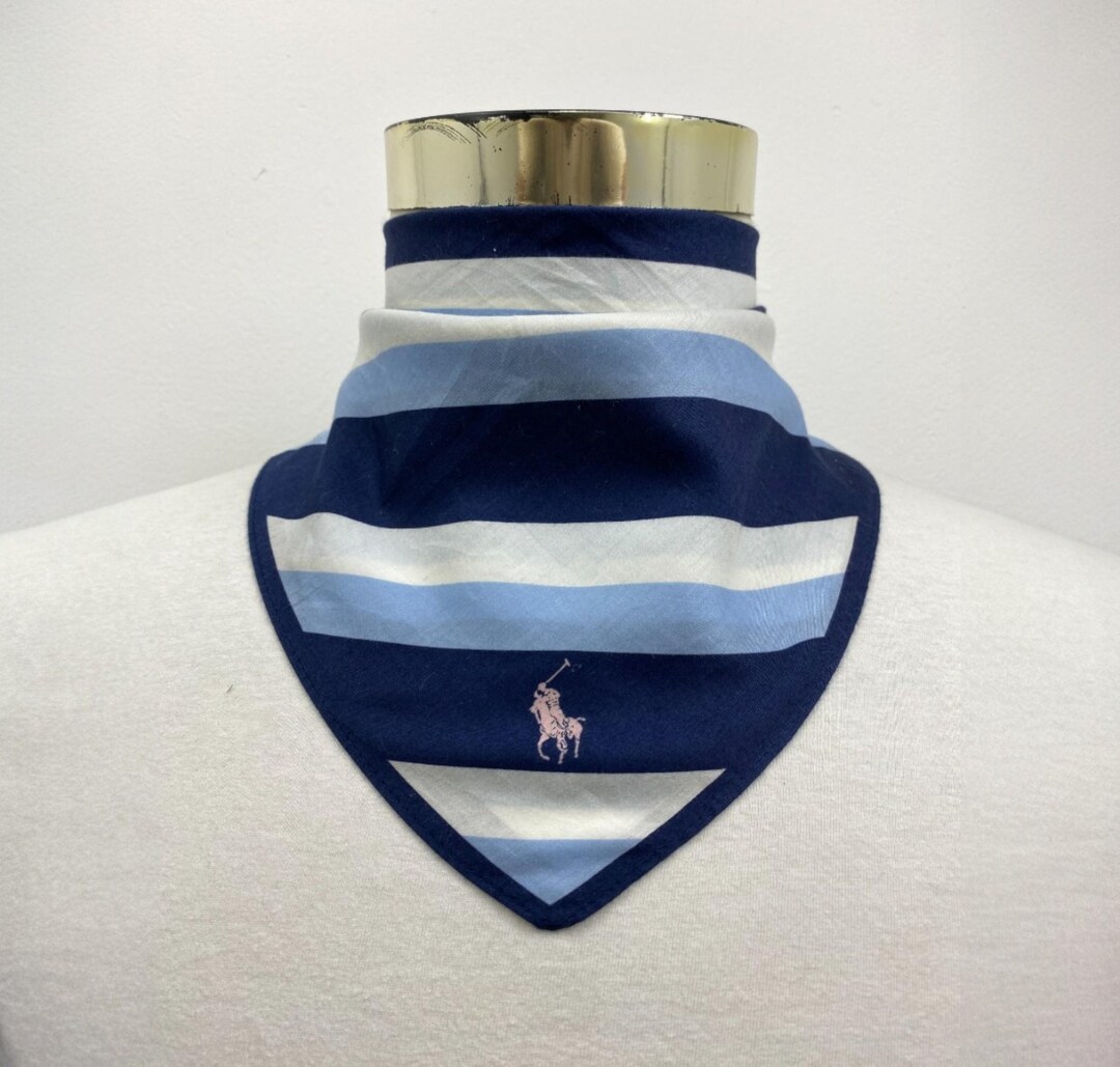 Polo Ralph Lauren Handkerchief Bandana Babushka Wrap Authentic ...
