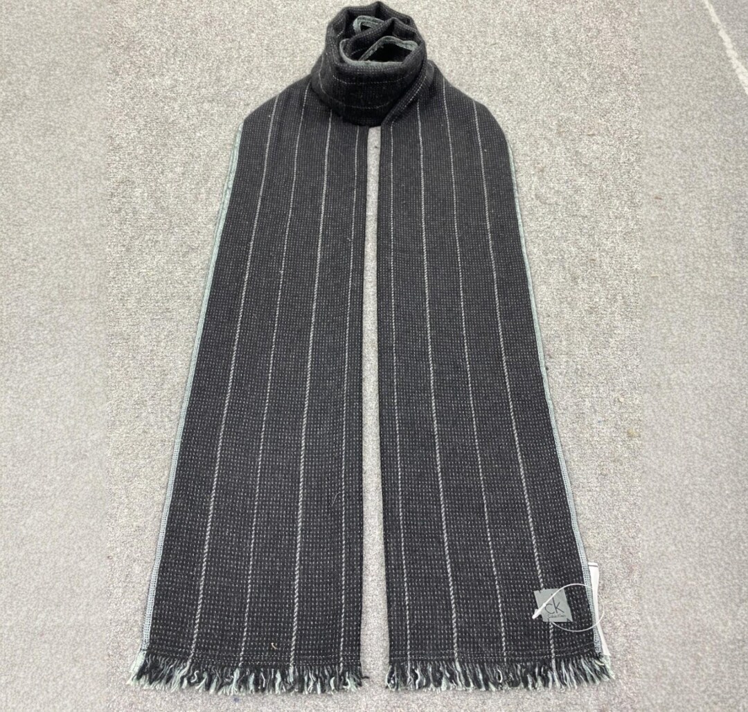 Vintage Calvin Klein Scarf Vintage Calvin Klein Scarves Wools Unisex ...
