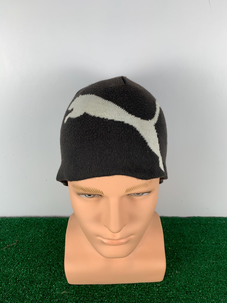 Vintage Puma Beanie, Puma Snow Cap, Vintage Puma Snow Hat, Puma ...