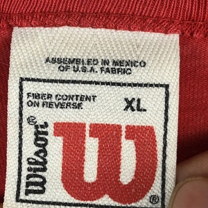 Vintage 90s Property of Wilson Athletic Dept. Spell Out Jersey Vintage ...