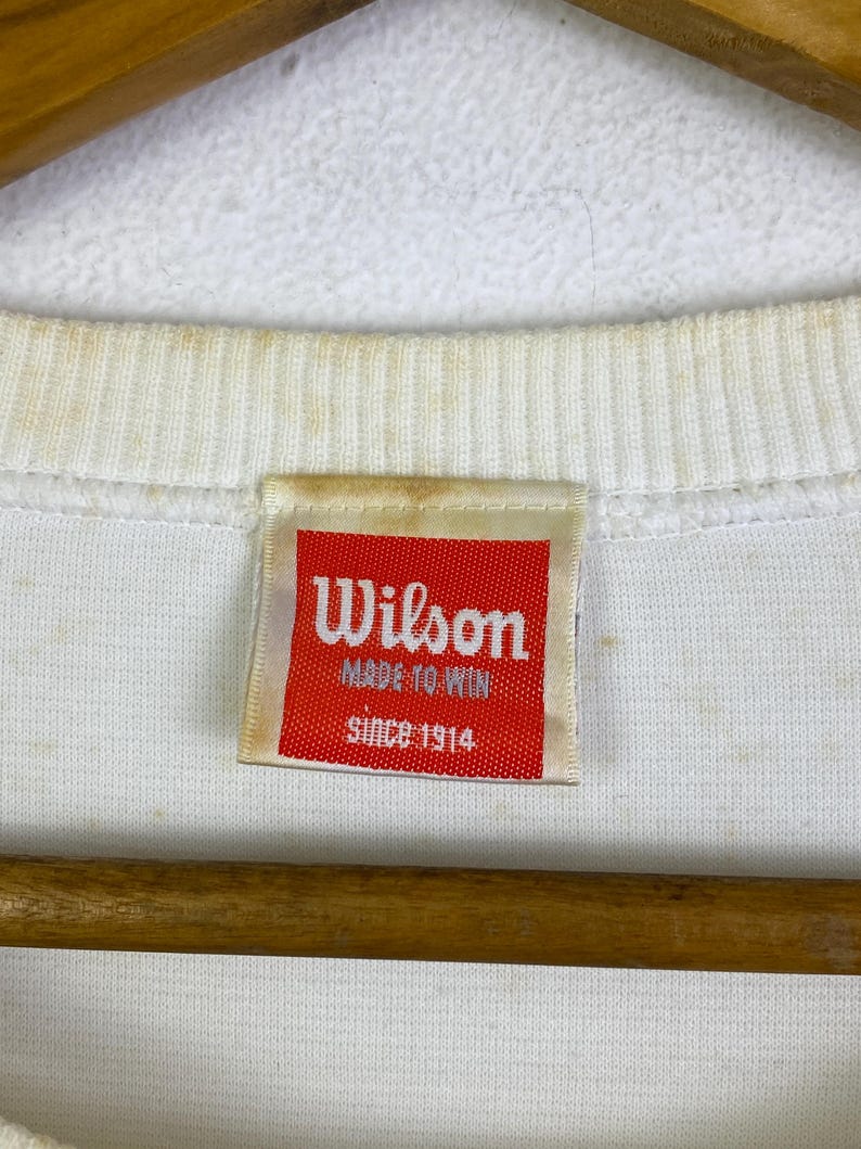 Rare Vintage 90s Wilson USA Sports Crewneck Sweatshirt | "made to Win ...