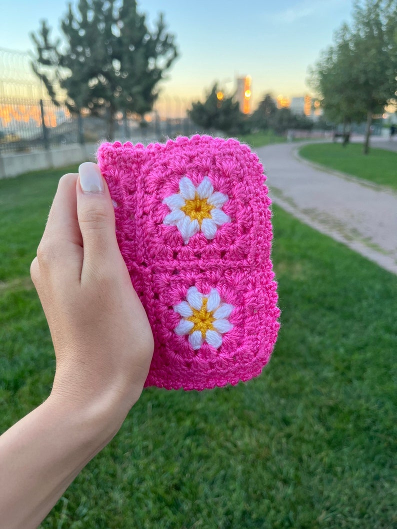 Crochet Card Holder Wallet for Card Perfect for Everyday - Etsy