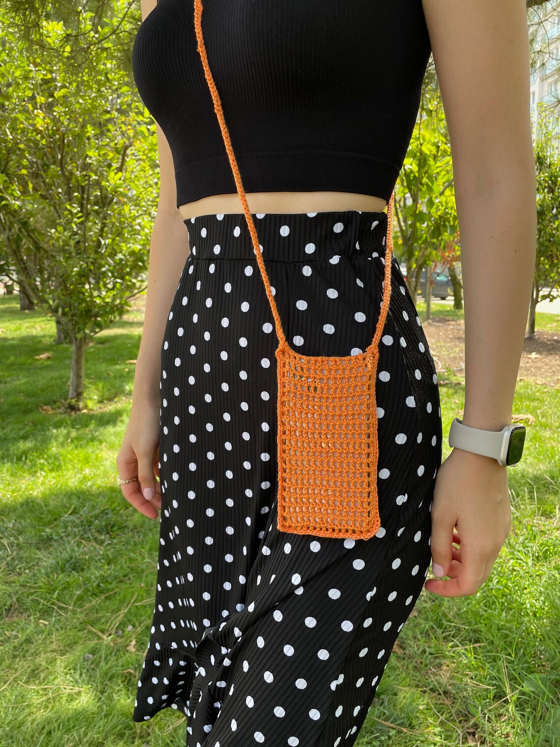 Crochet Telephone Case Crochet Telephone Bag Crochet Bag - Etsy