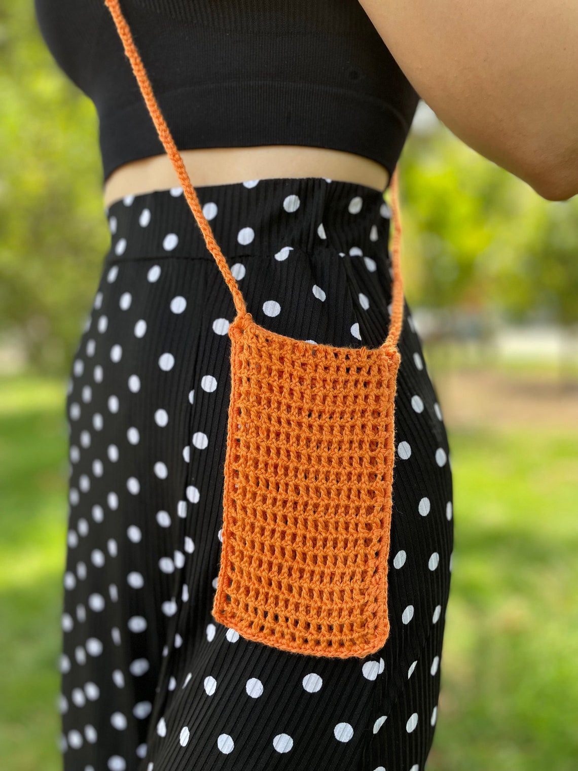 Crochet Telephone Case Crochet Telephone Bag Crochet Bag - Etsy