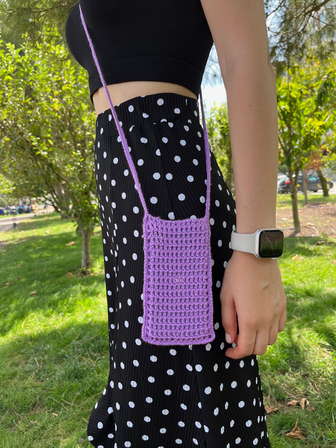 Crochet Telephone Case Crochet Telephone Bag Crochet Bag - Etsy