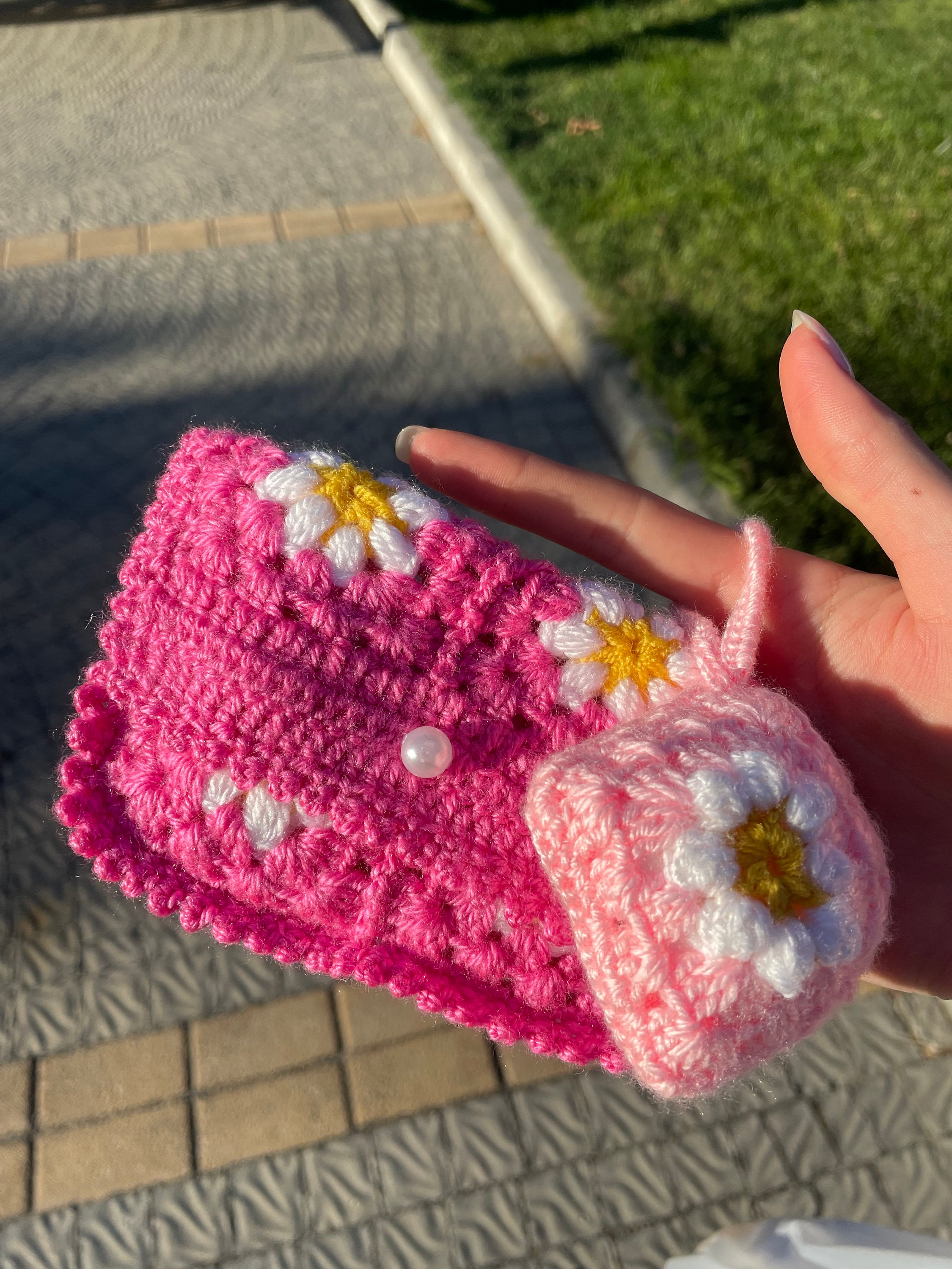 Crochet Card Holder Wallet for Card Perfect for Everyday - Etsy