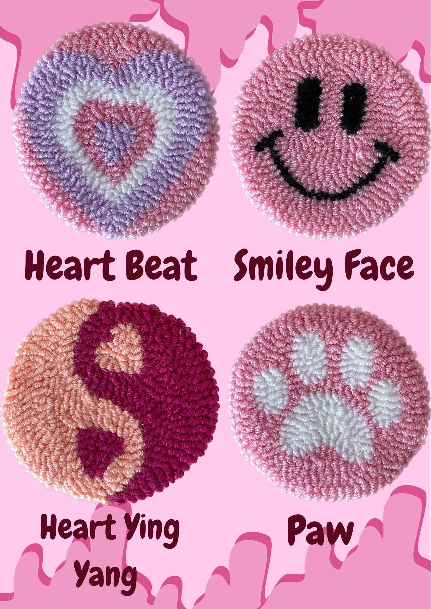 Set of 2 Barbie Coasters Pink Car Accessories Barbie the - Etsy