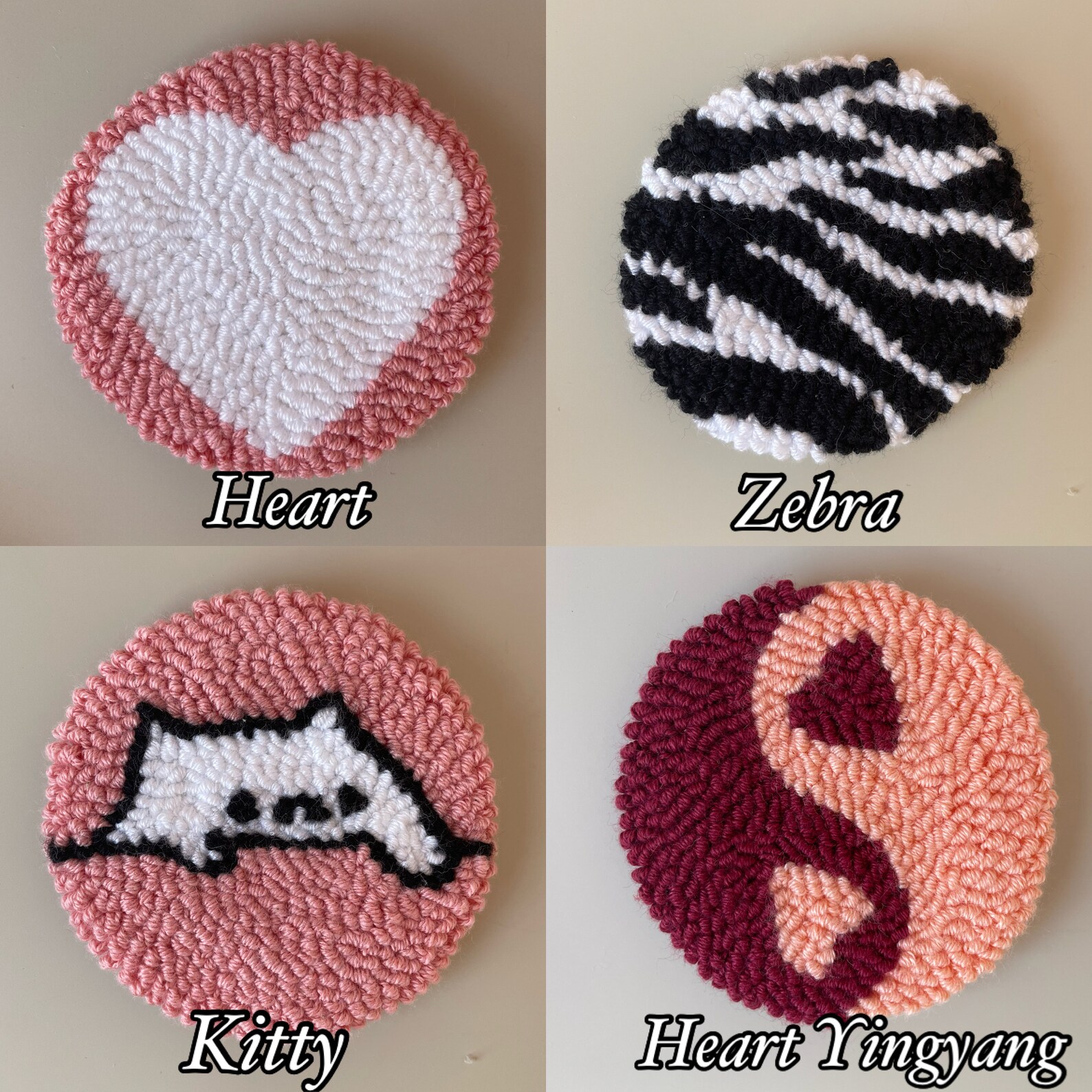 Set of 2 Car Coasters, Unique Gift for Birthdays and Housewarming, New ...