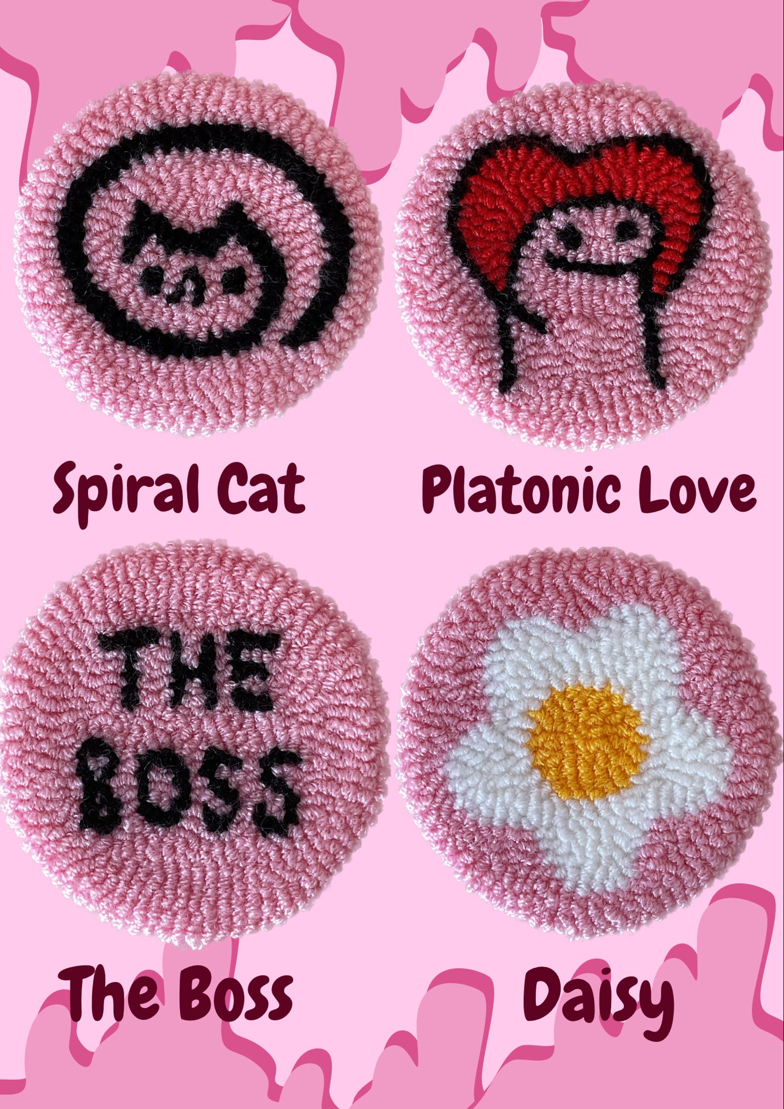 Set of 2 Barbie Coasters Pink Car Accessories Barbie the - Etsy