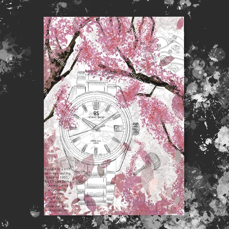 Seiko Watch Wall Art - Etsy