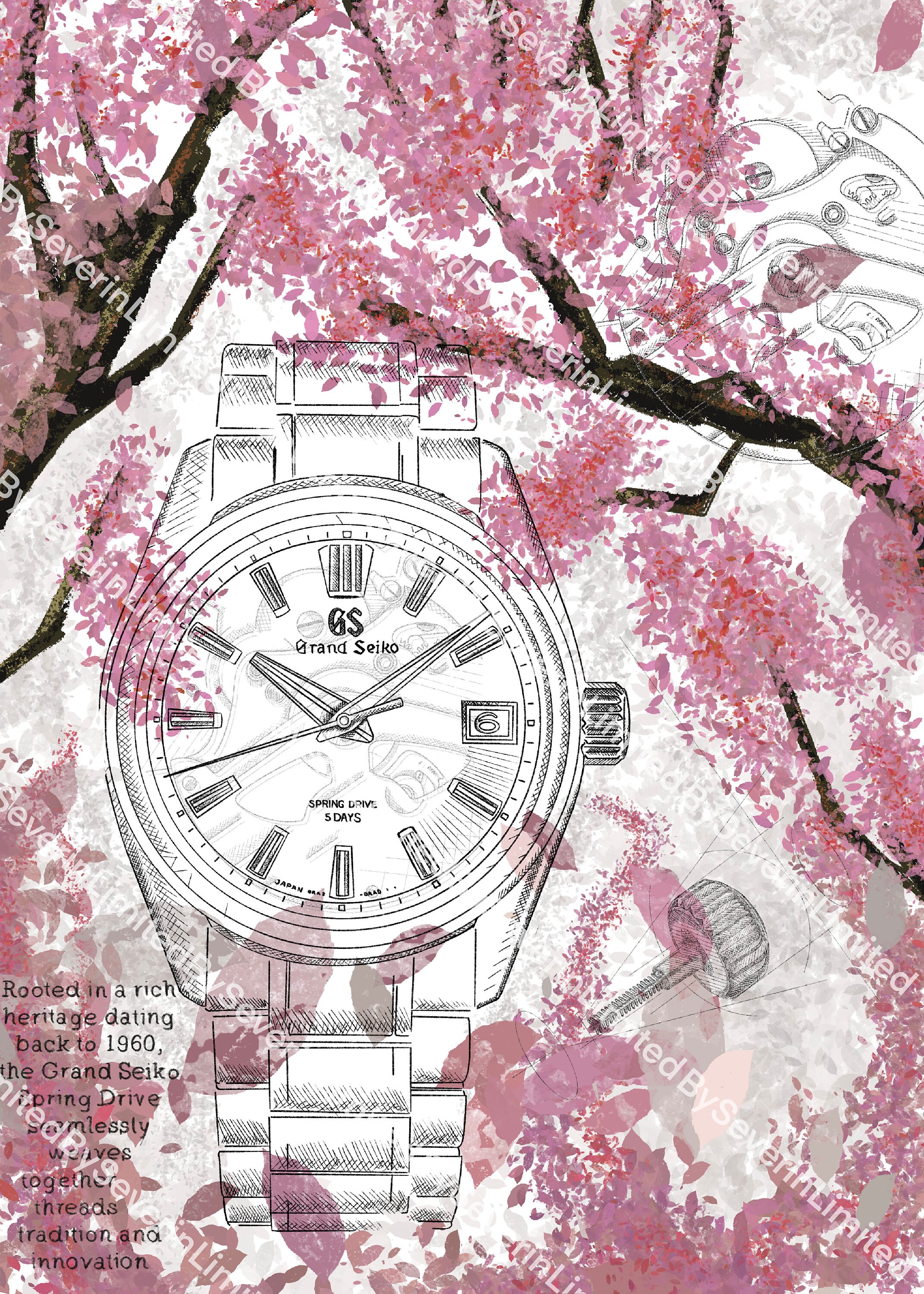 Grand Seiko Wall Art, Poster, Wall Decor, Digital Print - Etsy