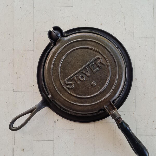 Antique Waffle Iron - Etsy