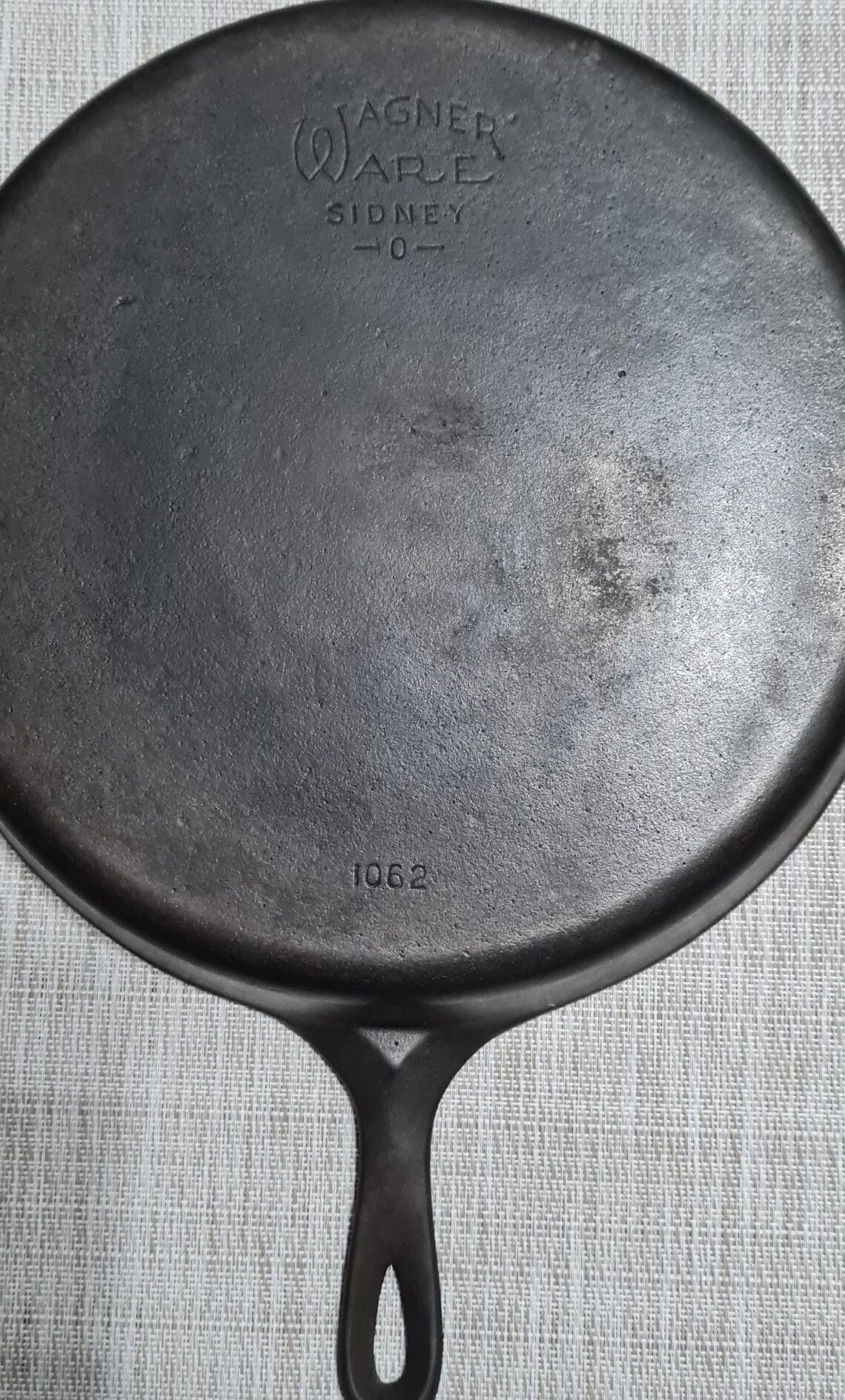 Wagner Ware 12 Skillet W/ Stylized Logo, 1062. - Etsy
