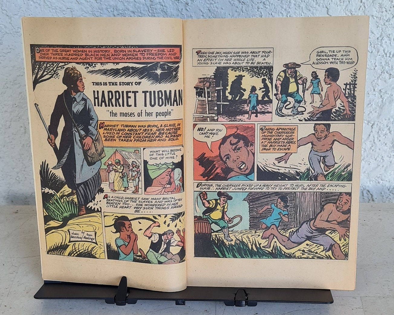 Golden Legacy Illustrated History Magazine 2 Harriet Tubman - Etsy