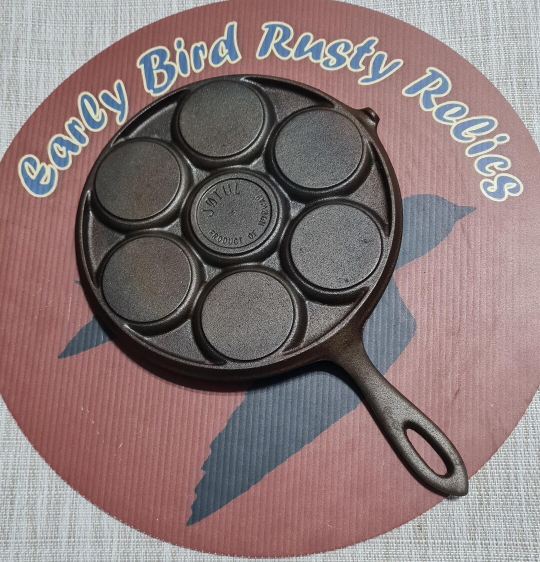 Jotul Cast Iron Plett / Swedish Pancake Pan... - Etsy