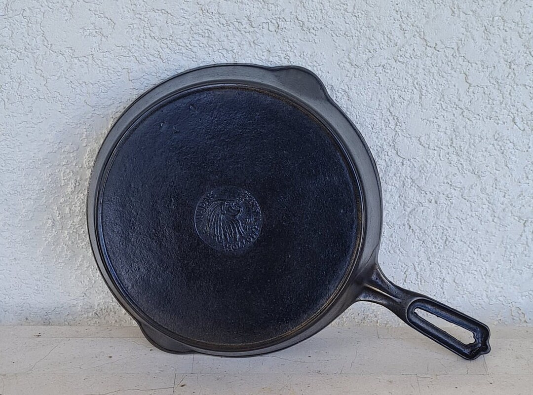 Wapak Indian Head Logo #8 Cast Iron Skillet - Etsy