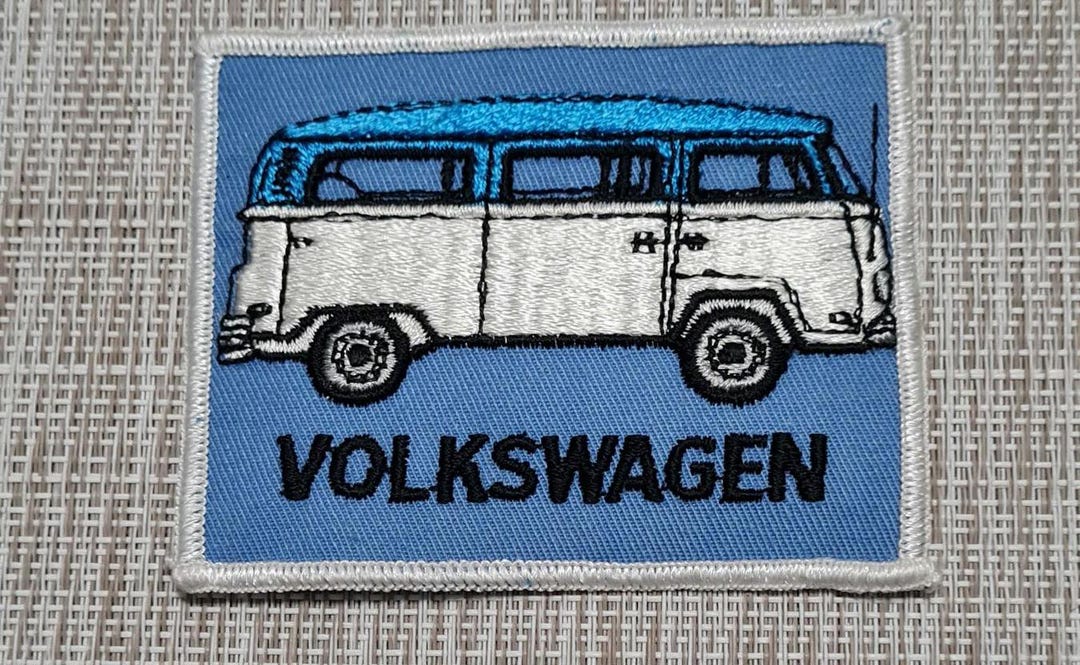 Vintage Volkswagen Bus Patch 3-3/4" X 3". - Etsy