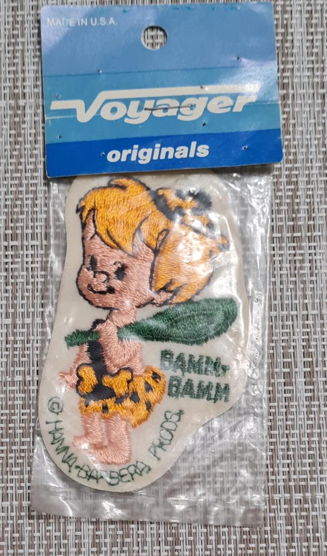 Vintage Bamm-bamm Voyager Patch - Etsy