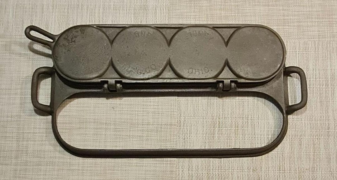 HTF! Wagner Sidney Ohio #4 Flop Griddle - Etsy