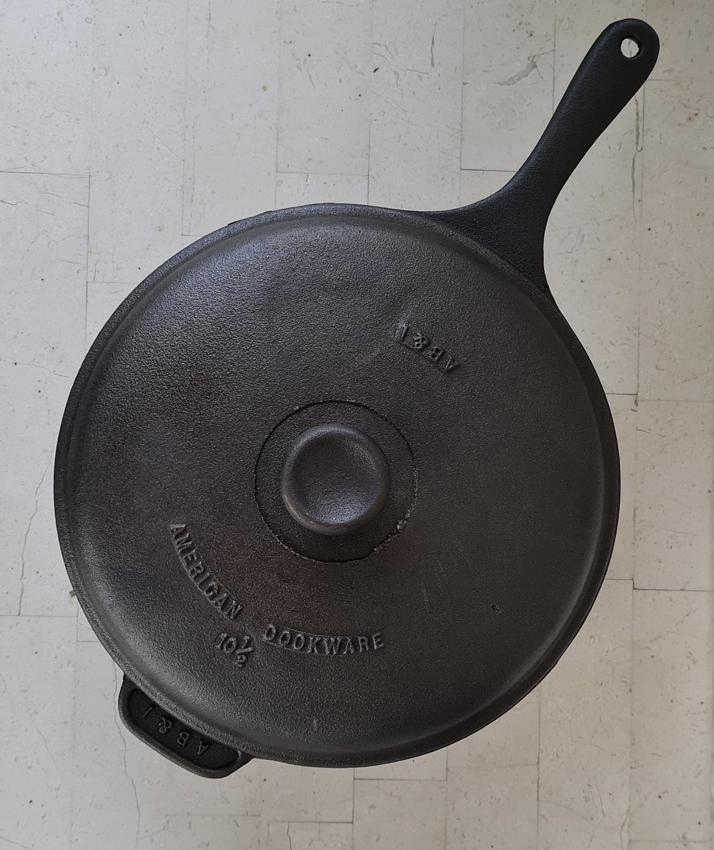 Rare AB&I American Cookware Cast Iron Chicken Fryer 10 1/2 in Deep ...