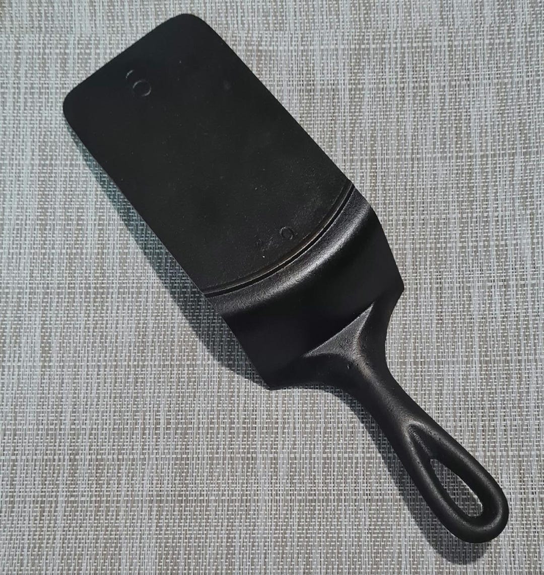 SPATULA! Vintage Lodge #6 Cast Iron Skillet Repurposed Spatula, Q ...