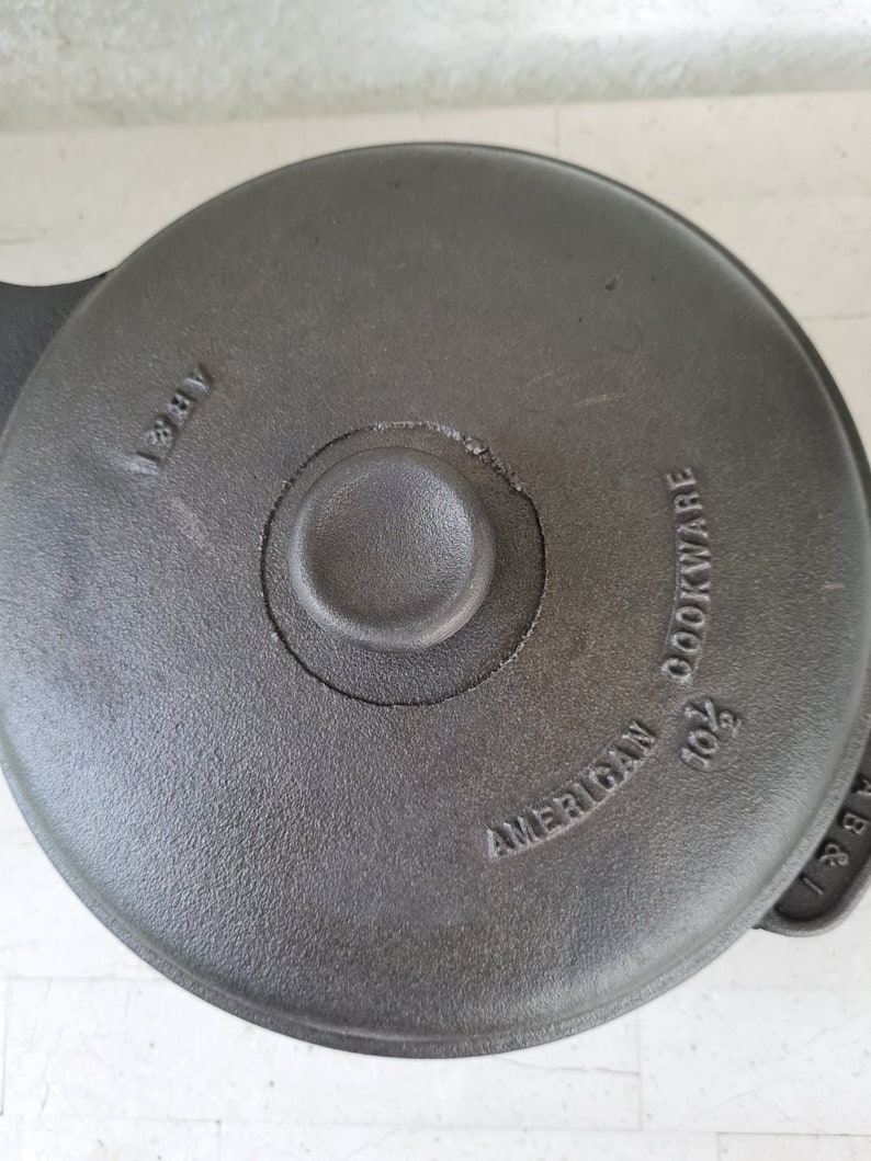 Rare AB&I American Cookware Cast Iron Chicken Fryer 10 1/2 in Deep ...