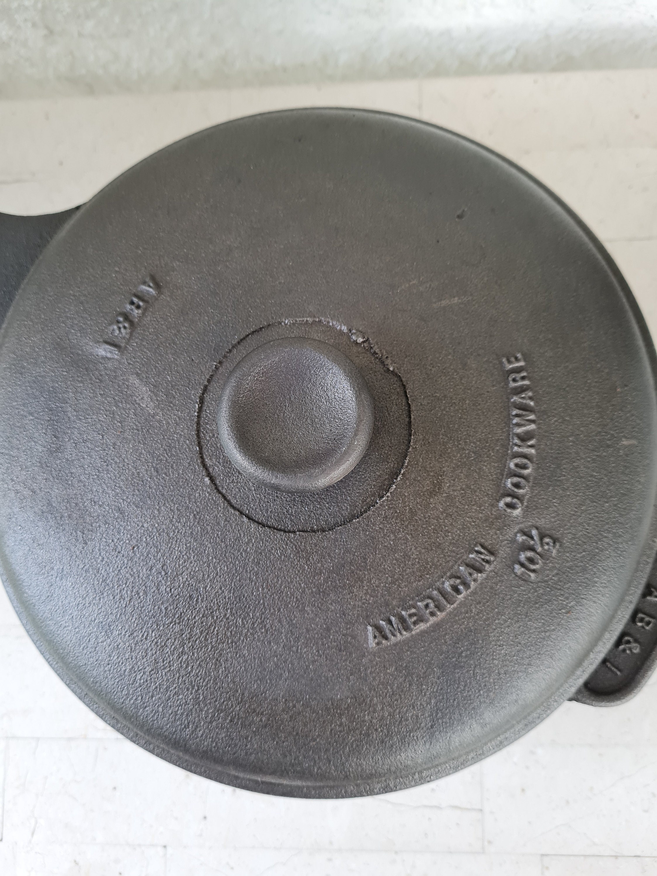 Rare AB&I American Cookware Cast Iron Chicken Fryer 10 1/2 in Deep ...