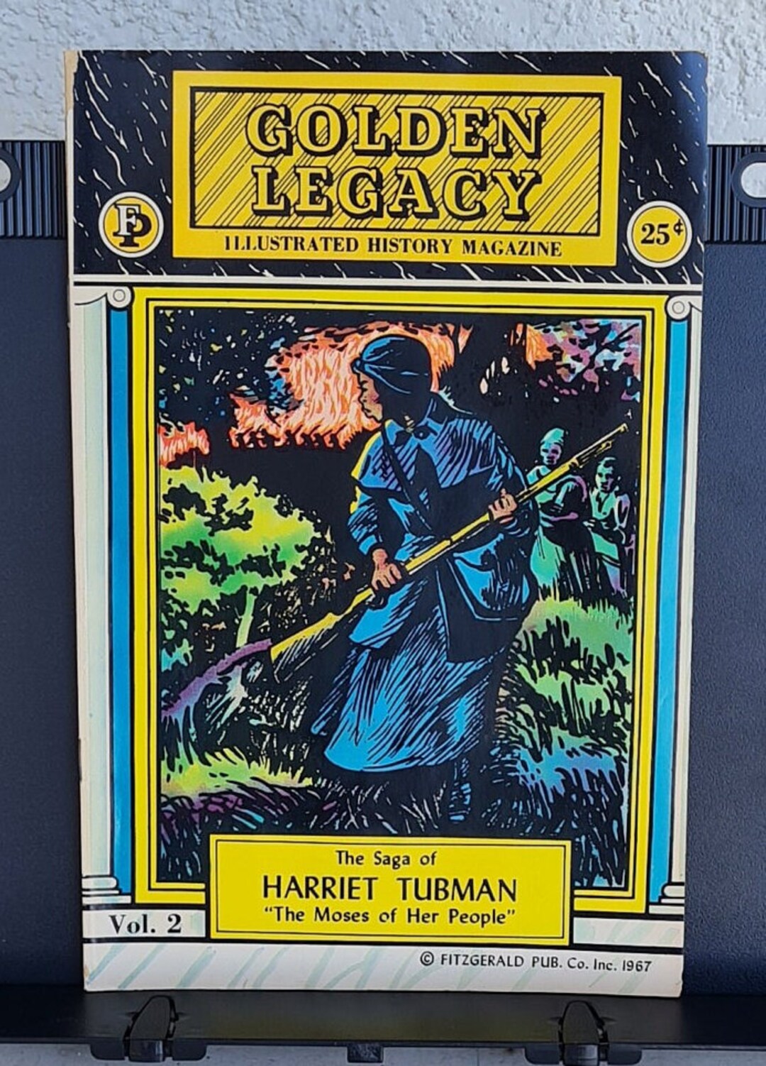 Golden Legacy Illustrated History Magazine 2 Harriet Tubman - Etsy