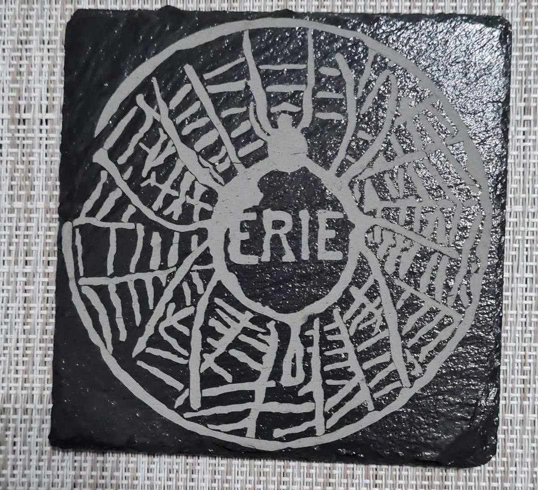 Griswold Erie Spider Slate Coasters Set of 4” - Etsy
