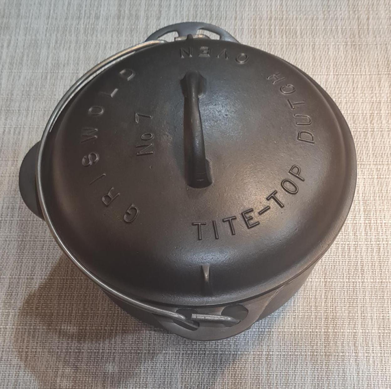 Griswold #7 Large Block Logo Tite-top Dutch Oven 1277 W/ Lid 2604 B - Etsy