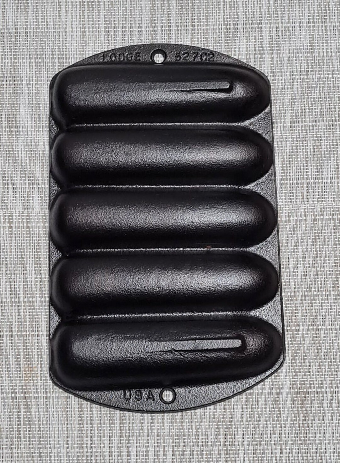 Vintage Lodge 5 Stick Cast Iron Cornbread Pan - 527C2 - Etsy