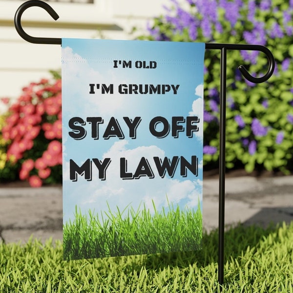 Stay off Lawn Sign - Etsy