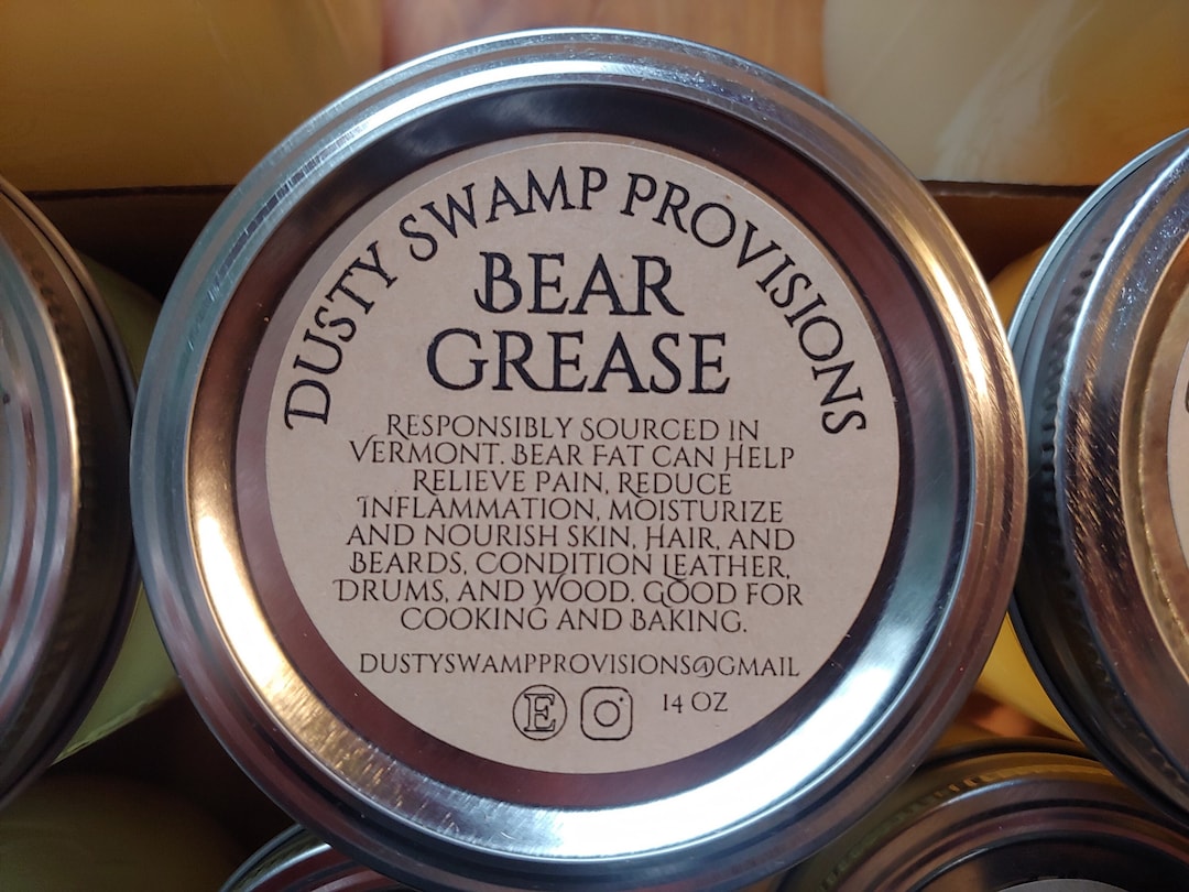 100% Bear Grease 14 Oz - Etsy