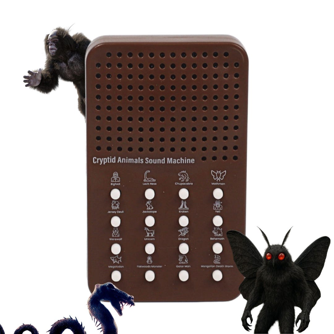 Cryptid Animals Sound Machine - Noisemaker With 16 Sounds - Etsy