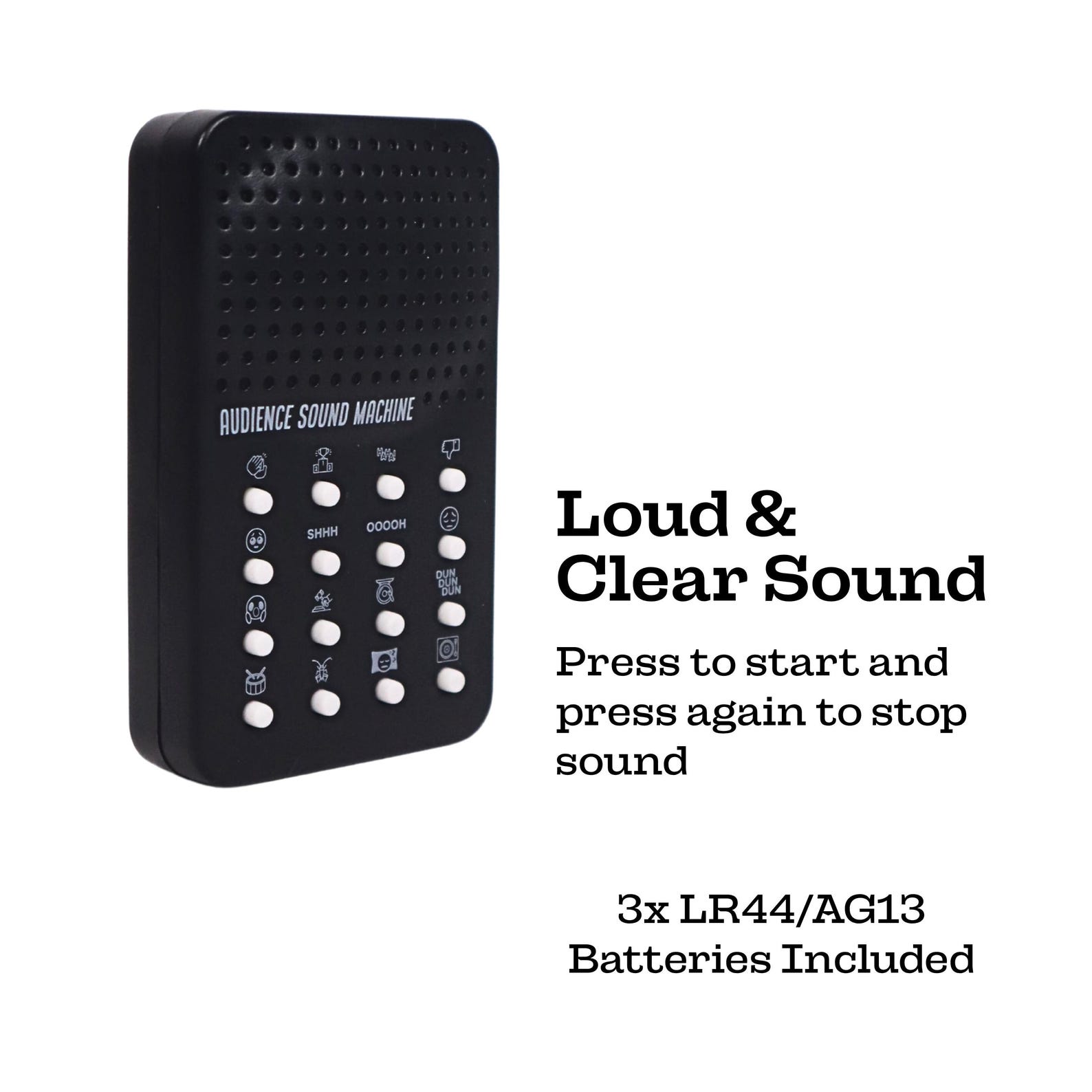 Audience Sound Machine - Electronic Noisemaker With 16 Sounds - Etsy