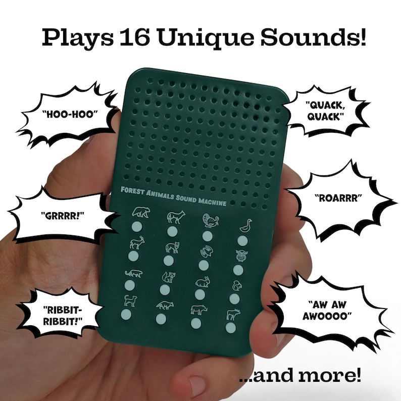Forest Animal Sound Maker: 16 Wildlife Calls - Hunting Toy - Etsy