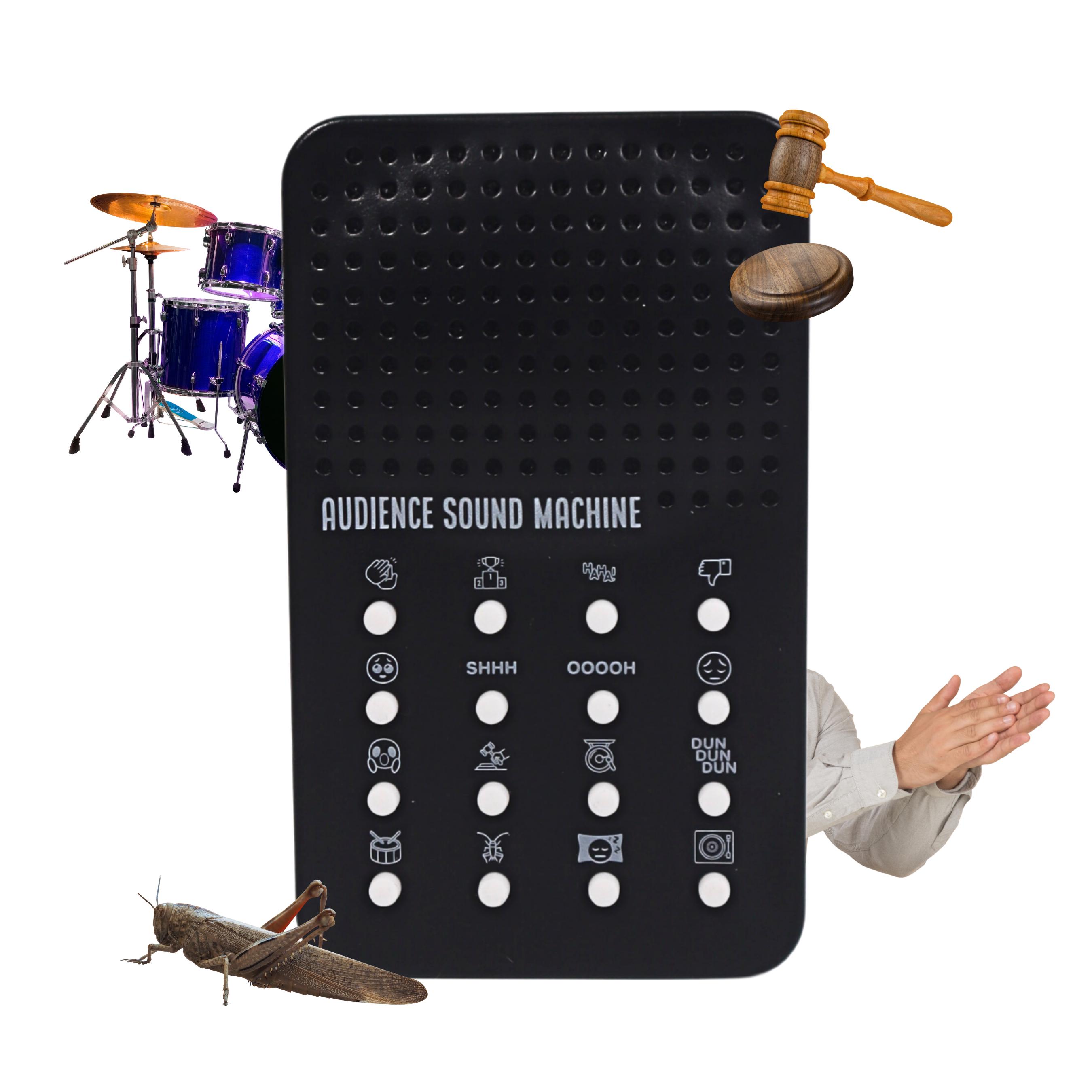 Audience Sound Machine - Electronic Noisemaker With 16 Sounds - Etsy