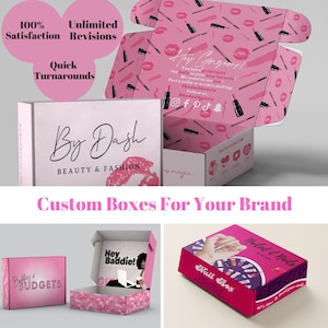 Custom Beauty Box Design Template | Personalized Packaging for ...