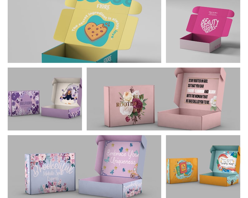 Custom Beauty Box Design Template | Personalized Packaging for ...