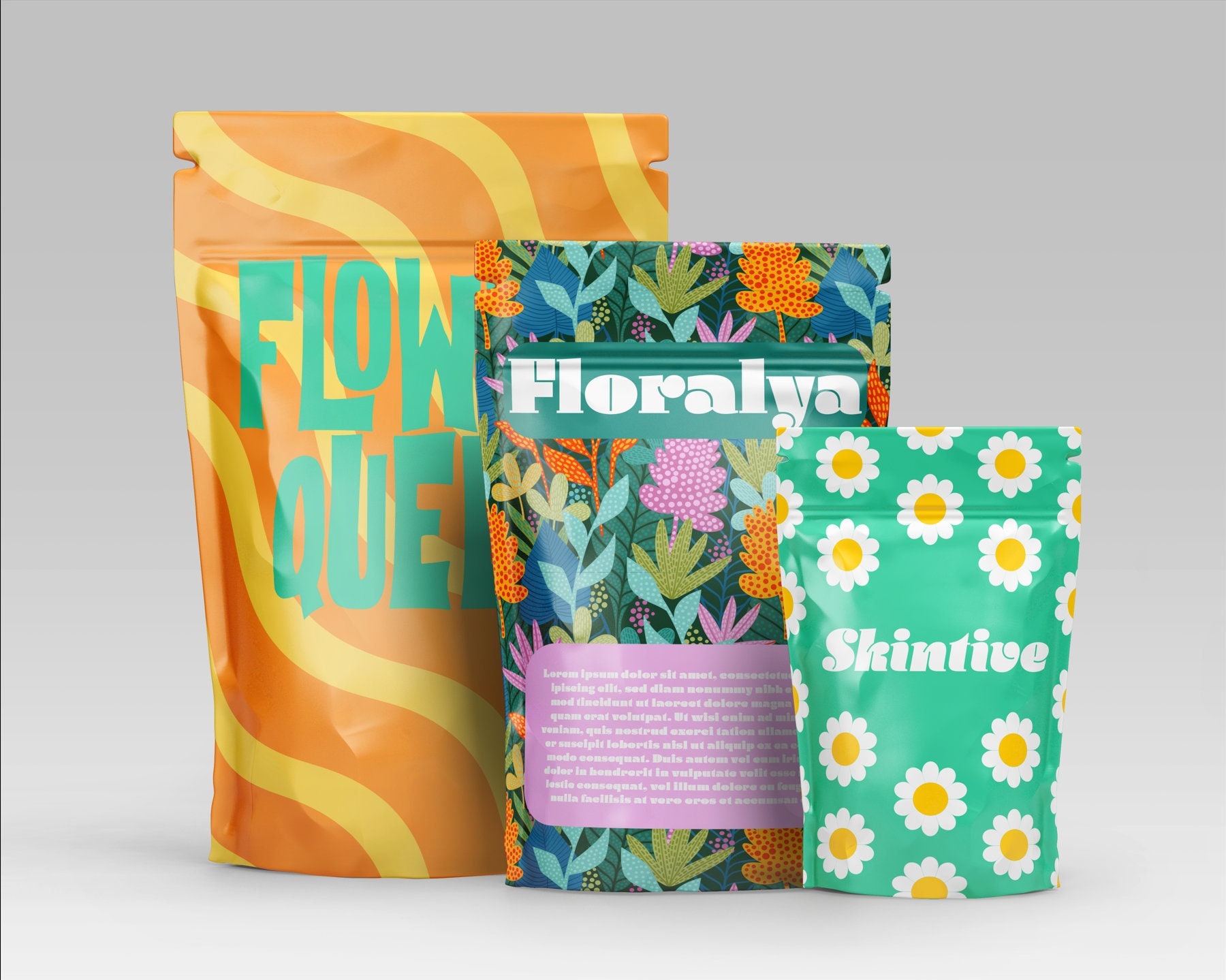 Customizable Pouch Bag: Personalized Small Business Branding (digital ...