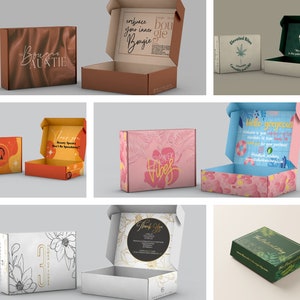 Custom Beauty Box Design Template | Personalized Packaging for ...