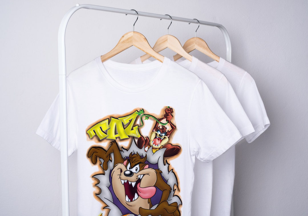 Taz T-shirt. Looney Tunes Tazmania the Devil Tee. - Etsy