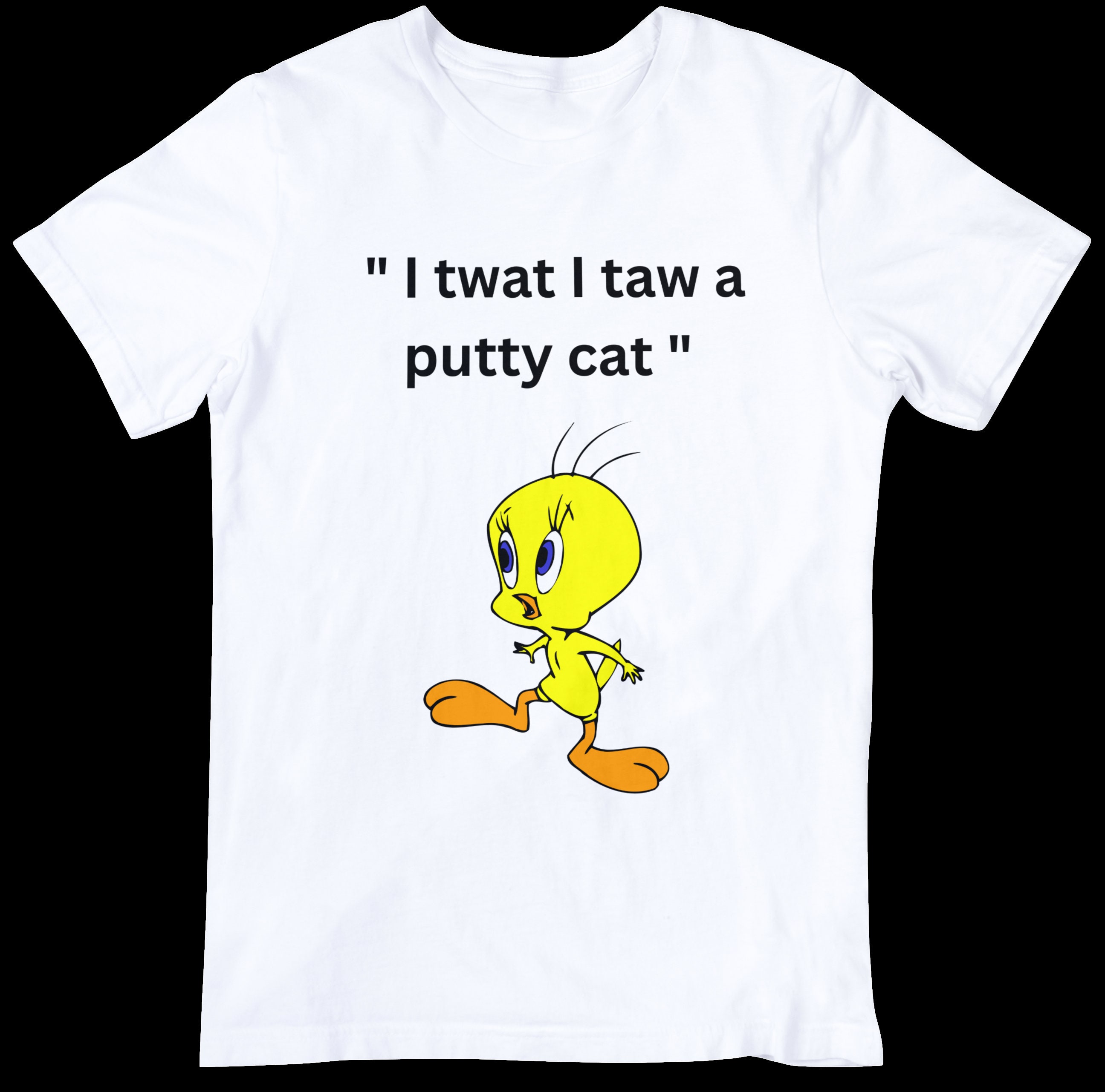 Tweety Bird T-shirt. Short Sleeve Gender Neutral. Personalization is ...
