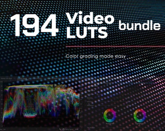 Cinematic Film Luts for Color Grading Video Premiere Pro - Etsy
