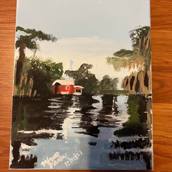 Swamp Scene Paintings - Etsy