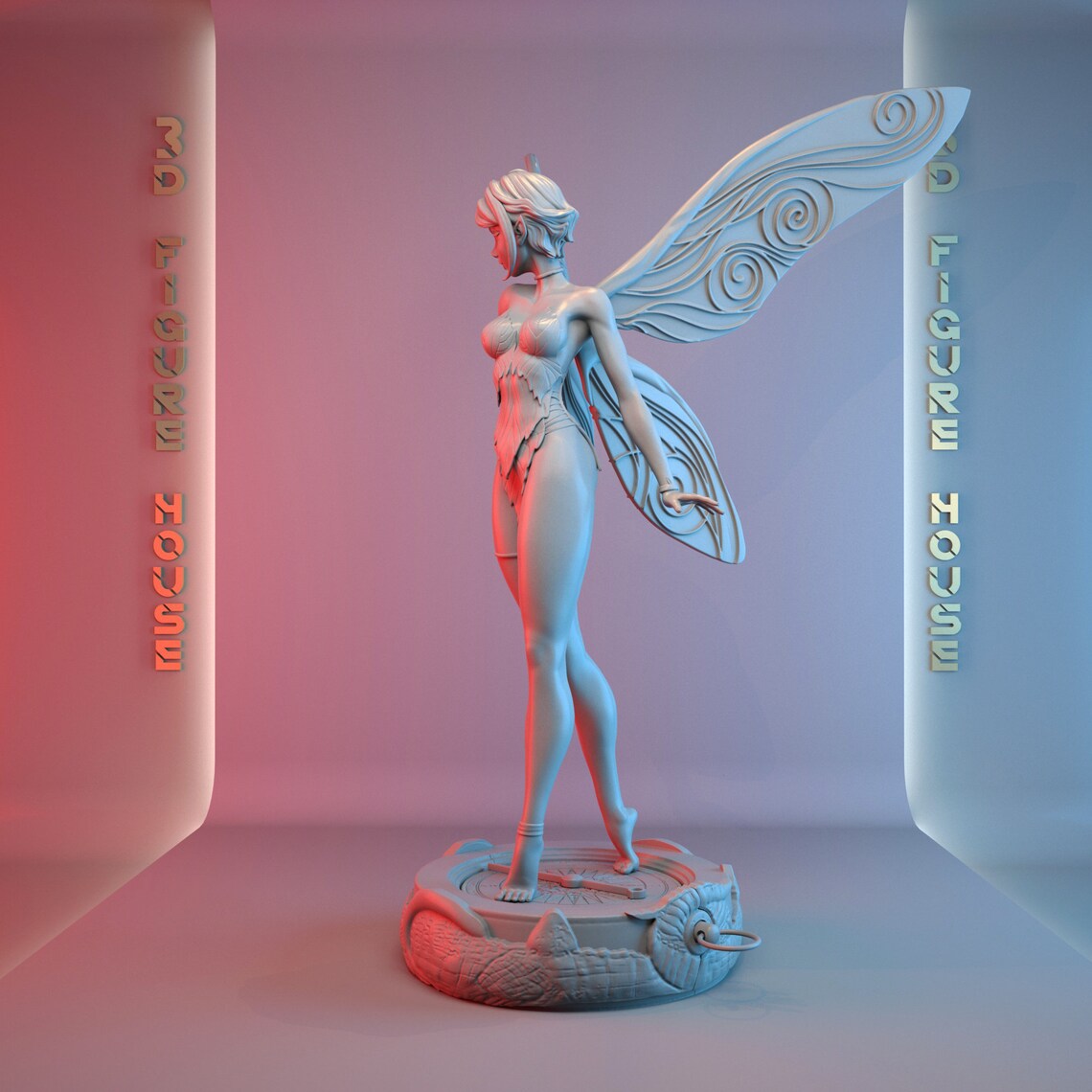 Tinkerbell STL File for 3D Printing3d Model Digital File | Etsy