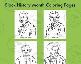 frederick douglass coloring sheet