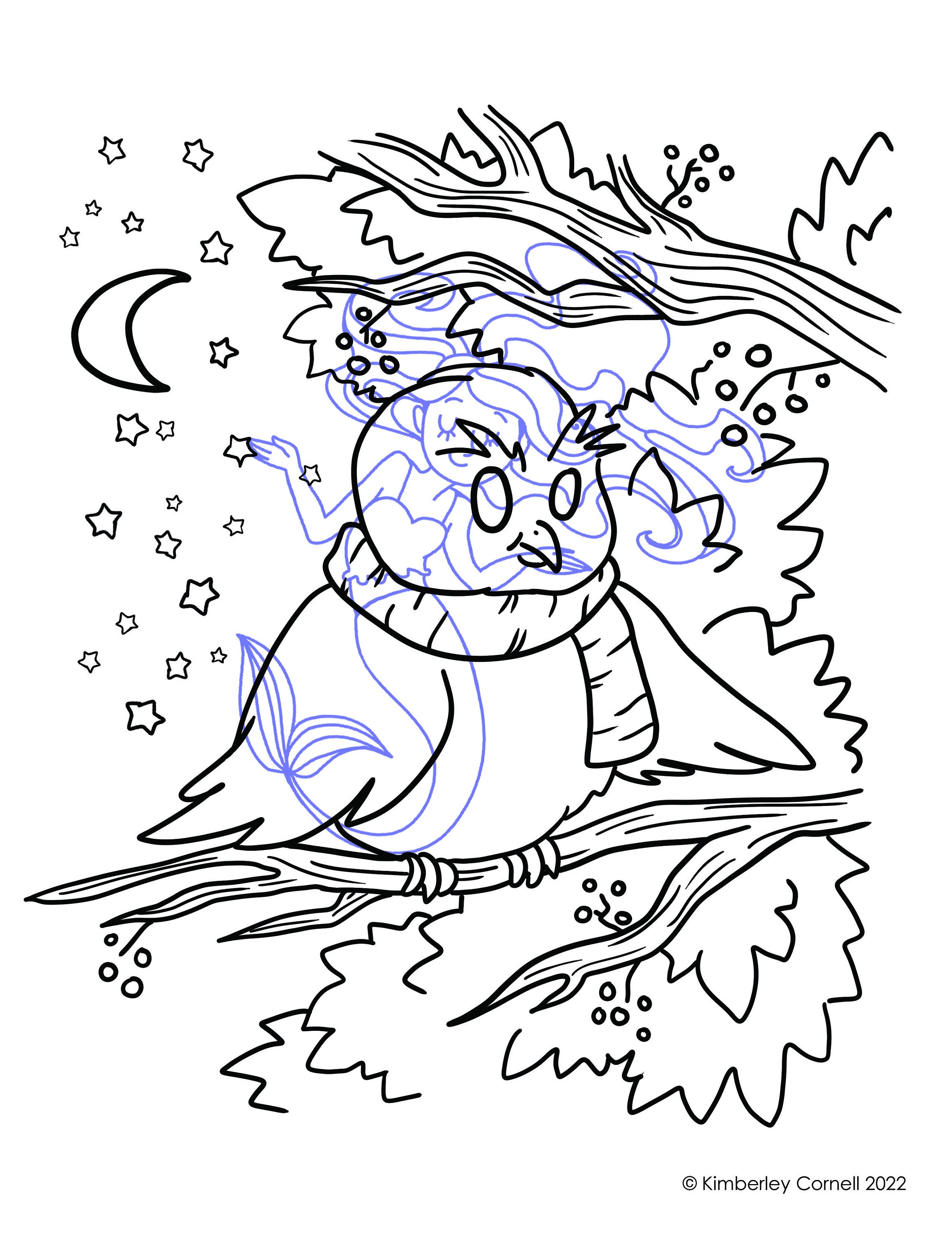 10 Fall Themed Coloring Pages Digital PDF - Etsy