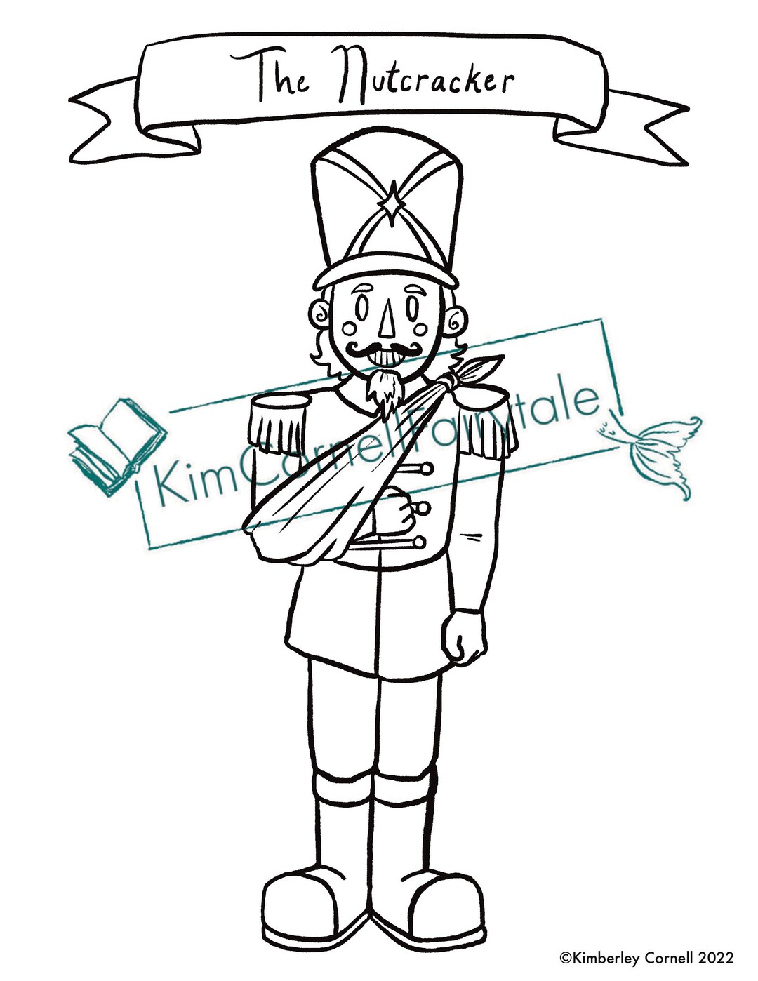 11 Nutcracker Ballet Coloring Pages Digital PDF - Etsy