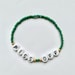 Custom/personalised Subversive/rude/funny Beaded Bracelets - Etsy